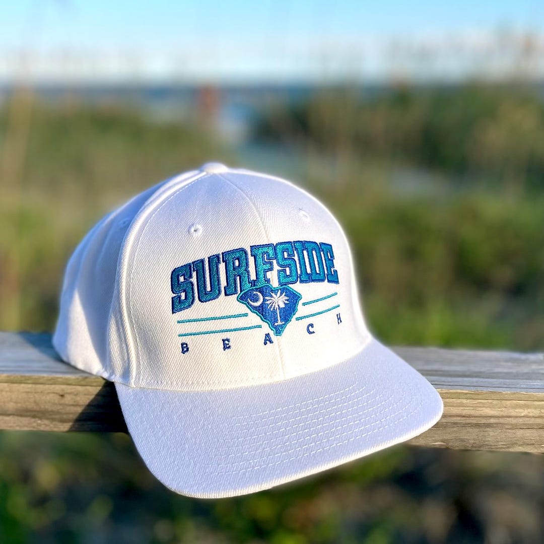 Surfside Beach (palmetto State) Snapback Baseball Cap Hat - Etsy