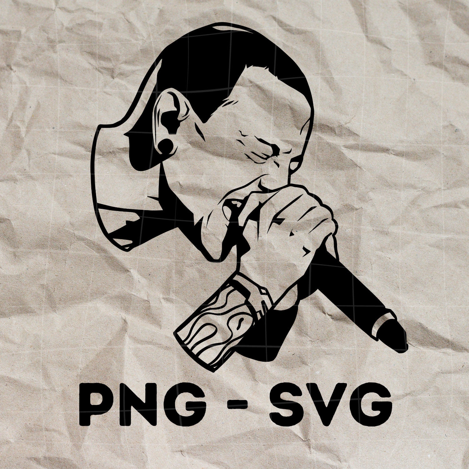 SVG Chester Bennington Svg PNG Hip Hop Svg Chester - Etsy