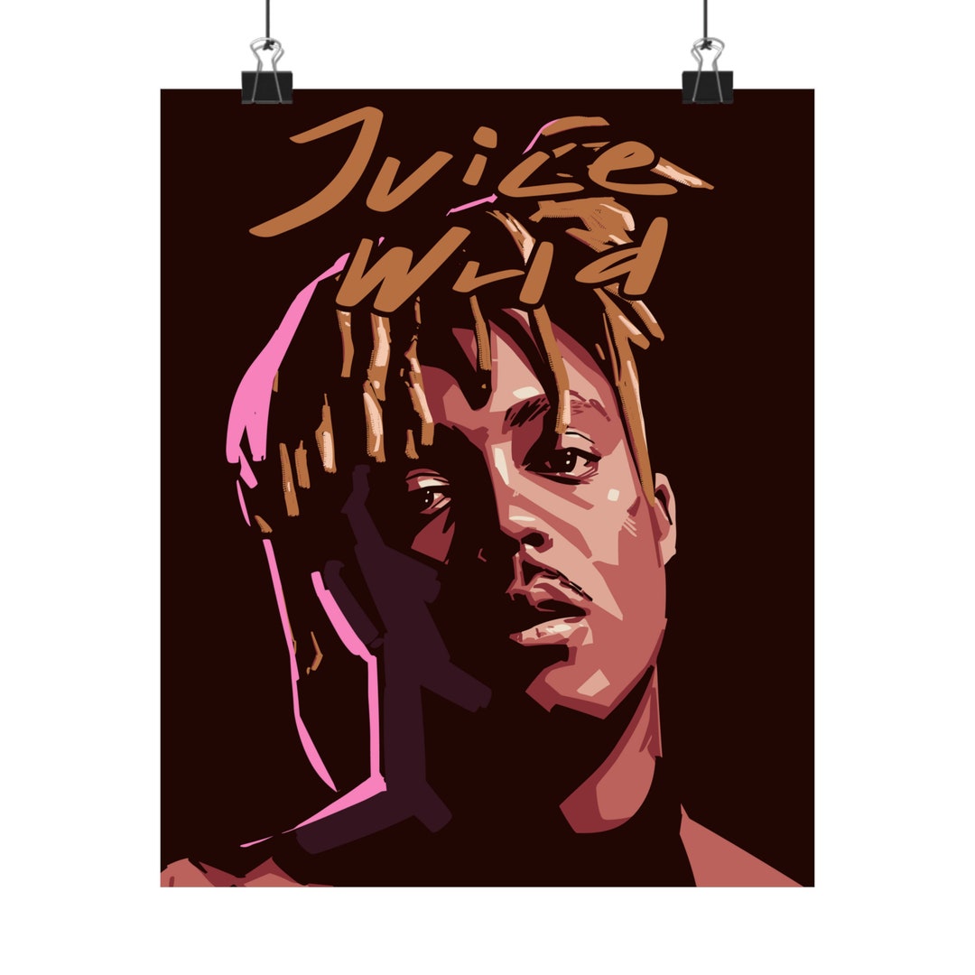Juice Wrld Poster Juice Wrld Juice Wrld Merch Juice Wrld Etsy