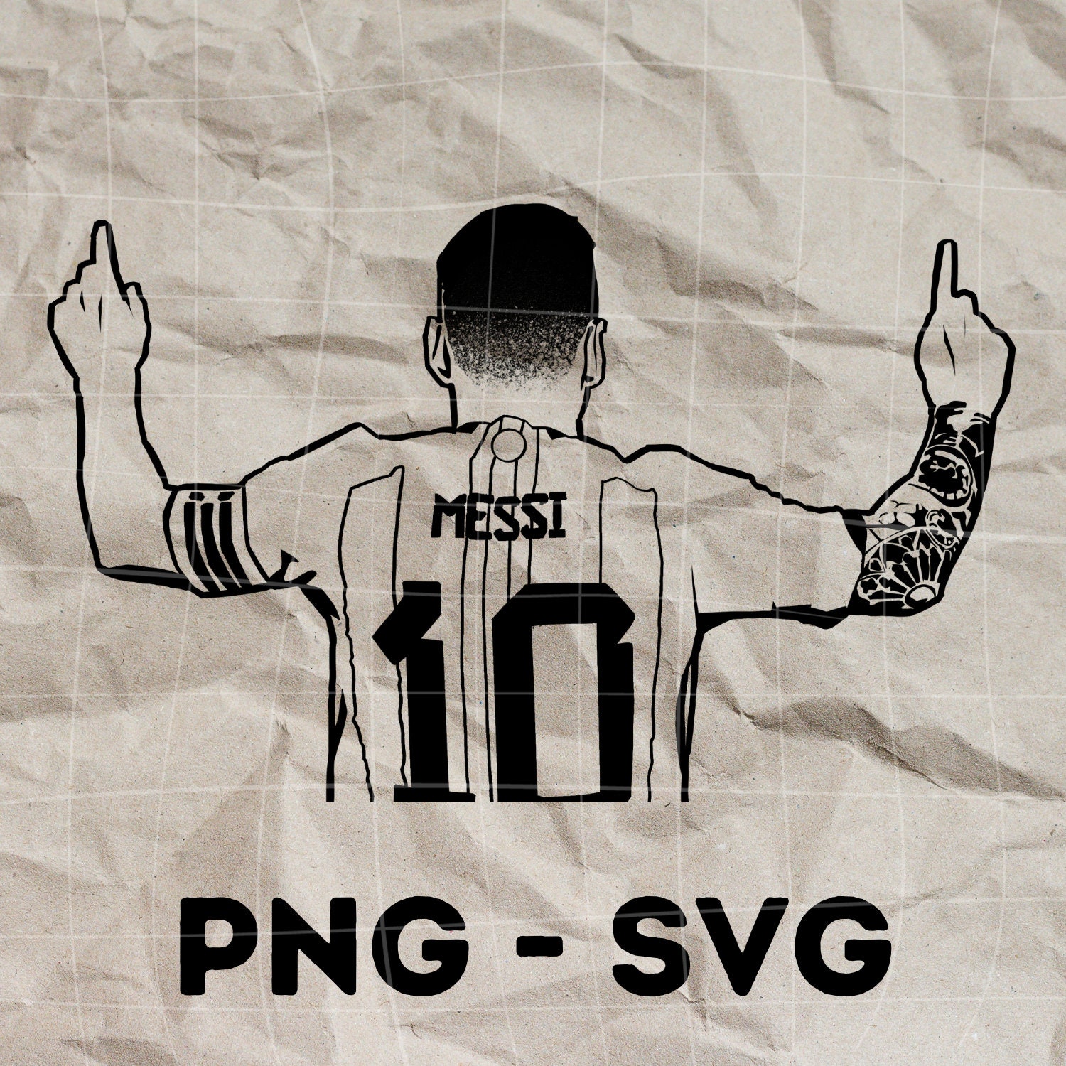 SVG Lionel Messi Svg PNG, Hip Hop Svg, Messi Shirt, Messi Svg ...