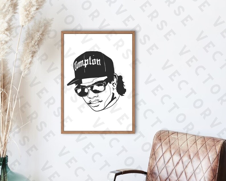SVG Eazy E svg PNG, hip hop svg, 90s svg, diseños de sublimación ...