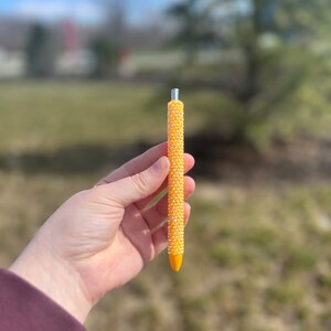 Yellow Rhinestone Pen - Etsy