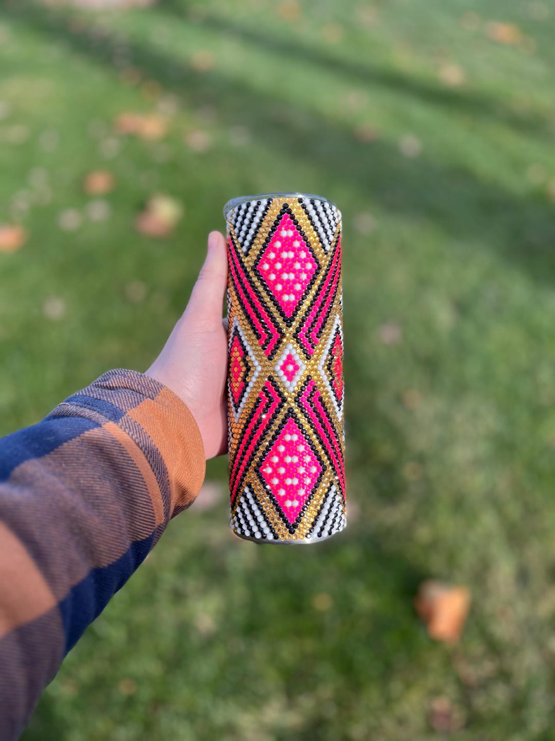 Quilt Pattern - 20oz Rhinestone Tumbler - Etsy