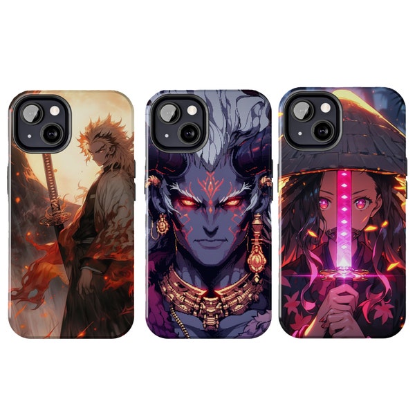 Démon Slayer Phone Case - Etsy