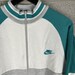Vintage 1980s Nike Colorblock Zip up Sweatshirt - Etsy