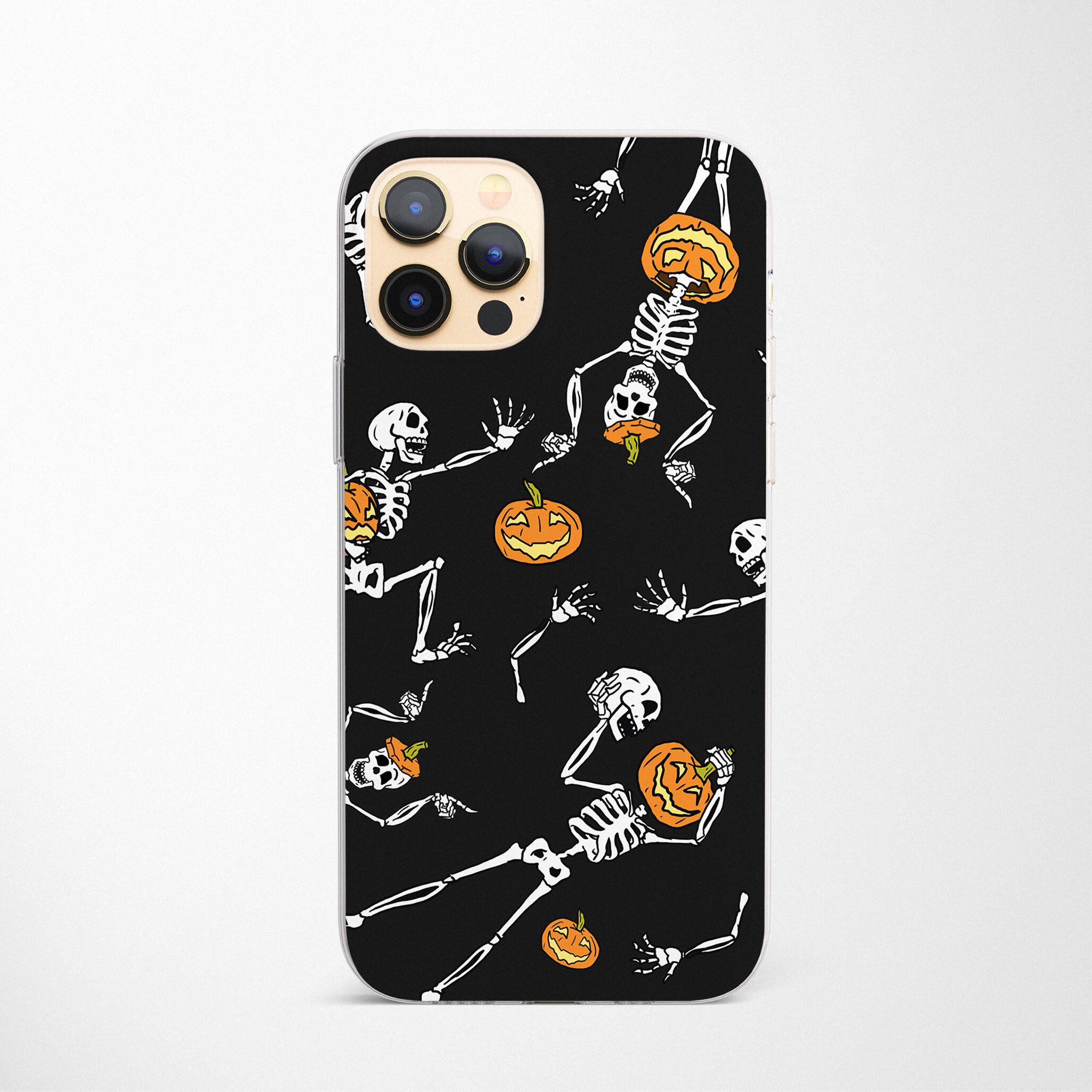 Skeleton Halloween Skull Spooky Phone Case Fits Samsung S23 - Etsy