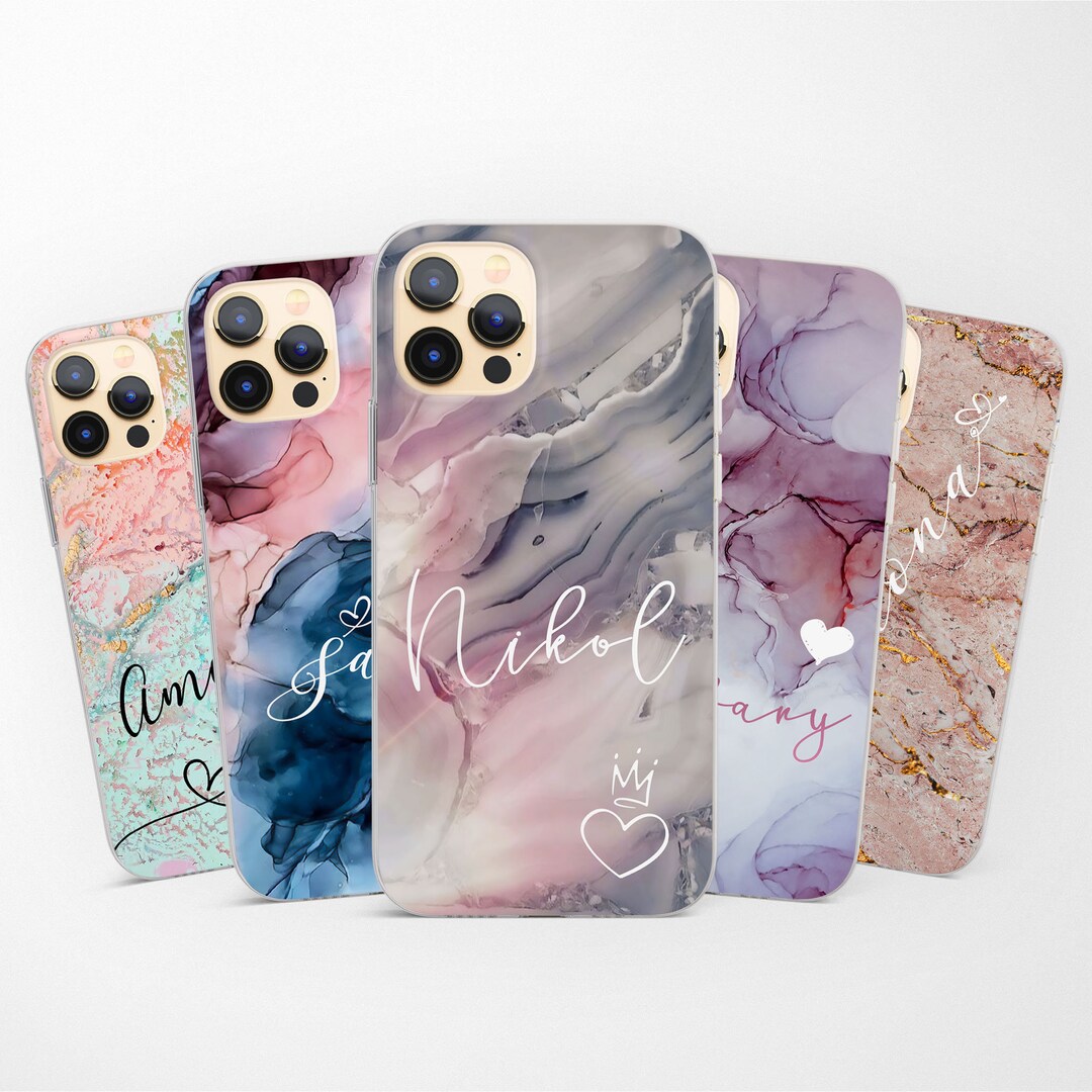 Personalized Phone Case Custom Name Cover Fits Samsung S23 Ultra S22 ...