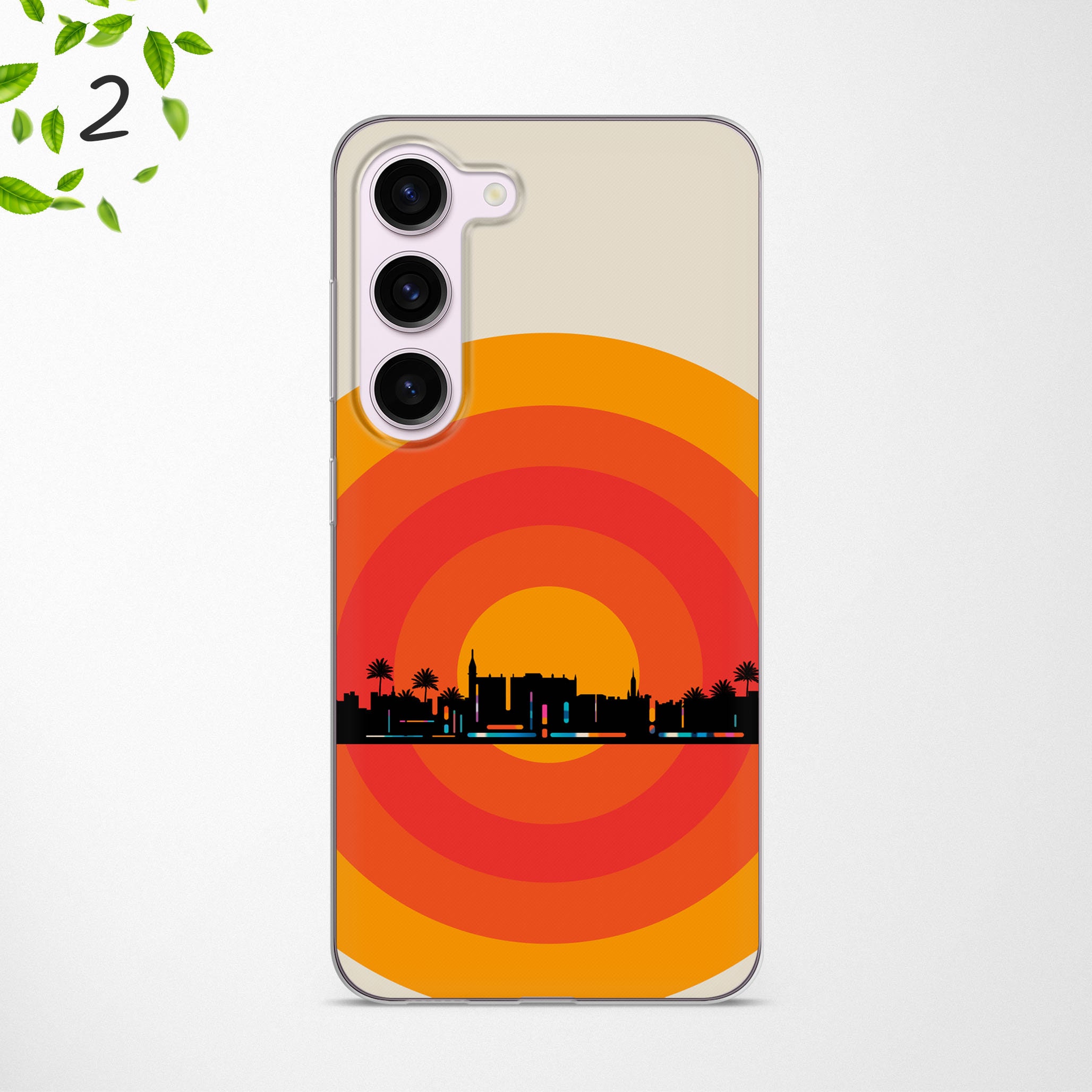 Retro Vintage Sixties Phone Case Fits Samsung S25 S24 S23 Ultra S22 S21 ...