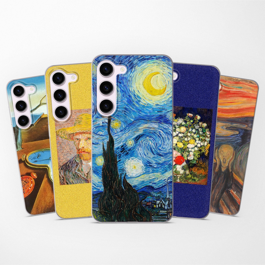 Iconic Painting Art Phone Case Fits Samsung S25 S24 S23 Ultra S22 S21 ...