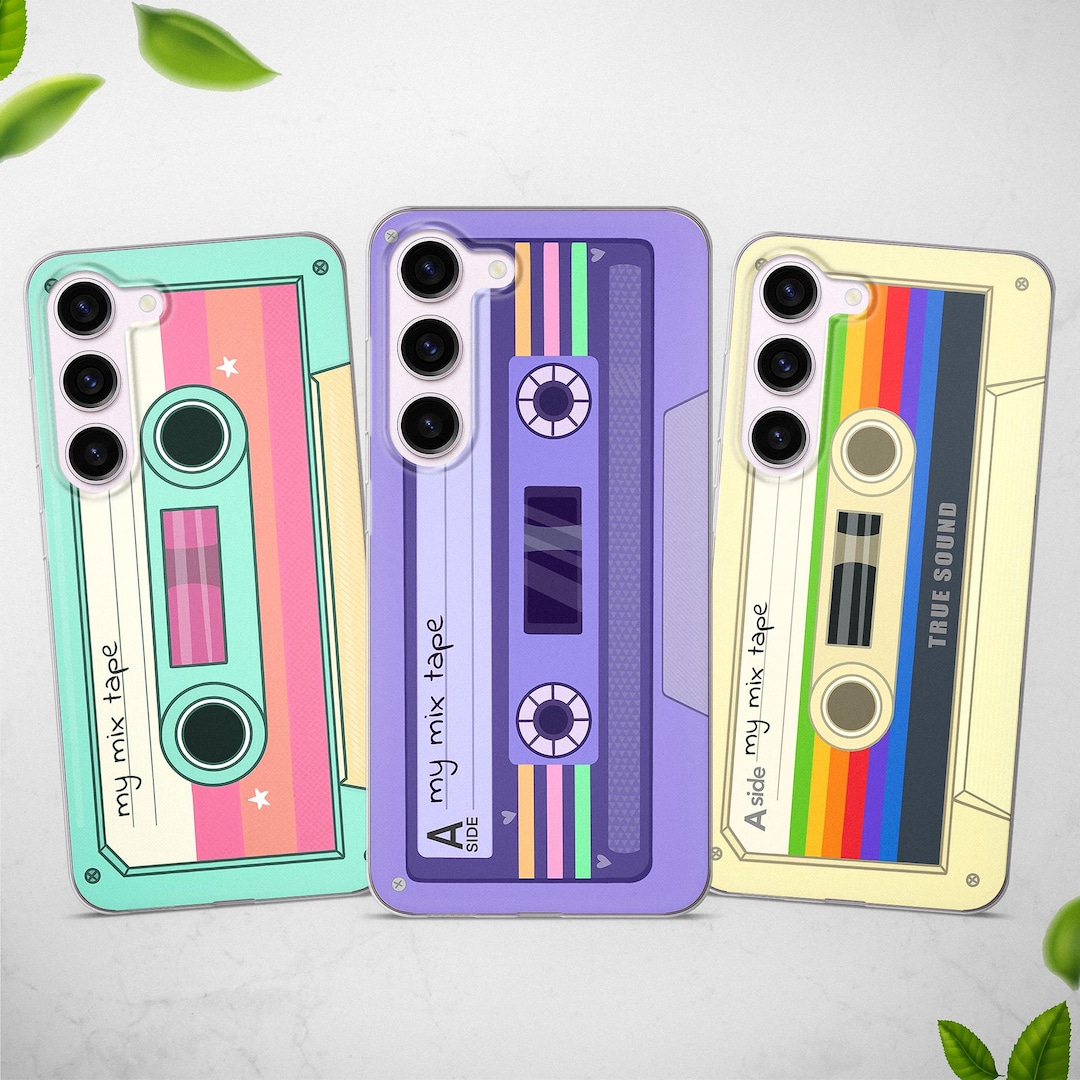 Personalized Cassette Tape Phone Case Fits Samsung S25 S24 S23 Ultra ...