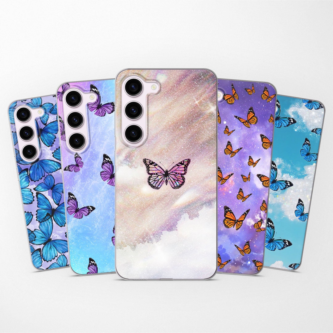 Cute Butterfly Phone Case Butterflies Cover Fits Samsung S26 S25 Ultra ...