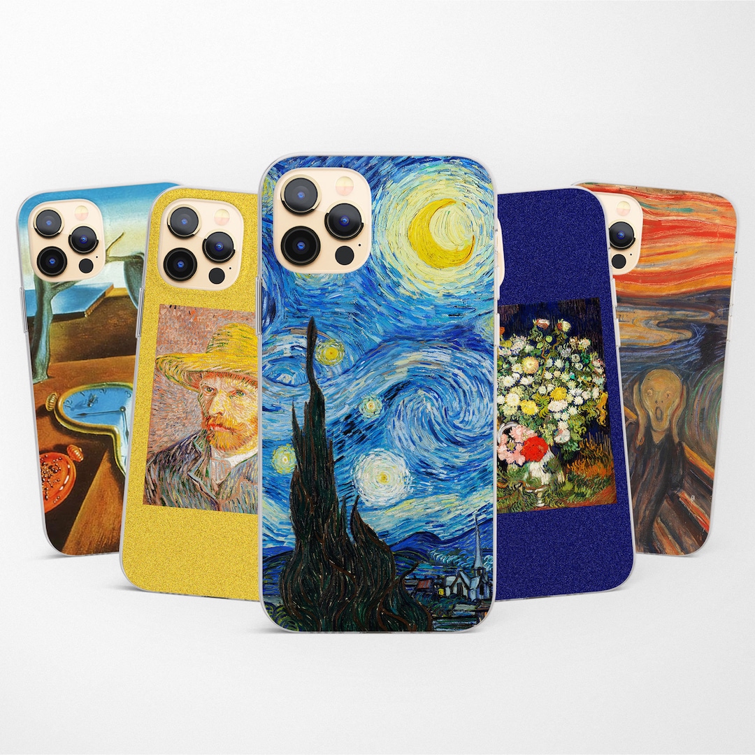Classic Iconic Painting Art Phone Case for iPhone 17 Pro Max, Air, 16e ...