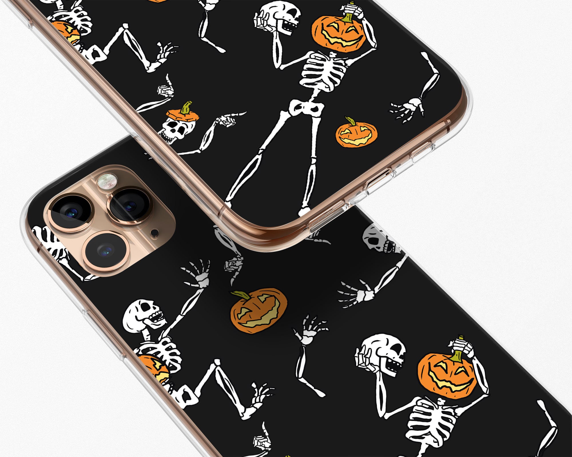 Skeleton Halloween Skull Spooky Phone Case Fits Samsung S23 - Etsy