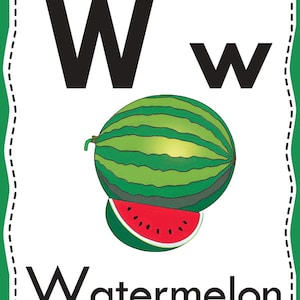 Printable Educational Alphabet Flash Cards, Colorful ABC Flash Cards ...