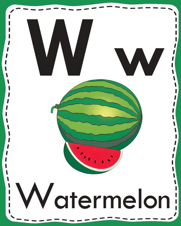 Printable Educational Alphabet Flash Cards, Colorful ABC Flash Cards ...