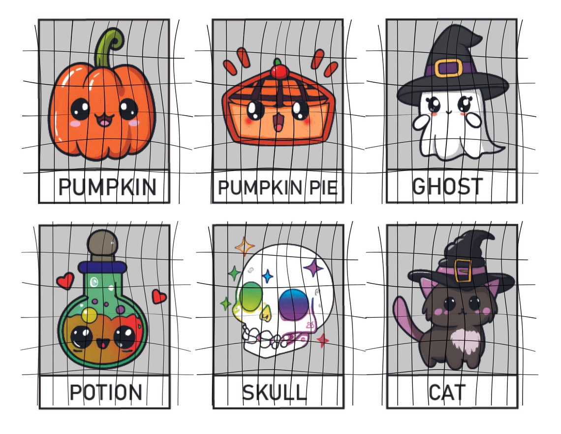Printable Halloween Who Am I Game Activity for Kids and - Etsy