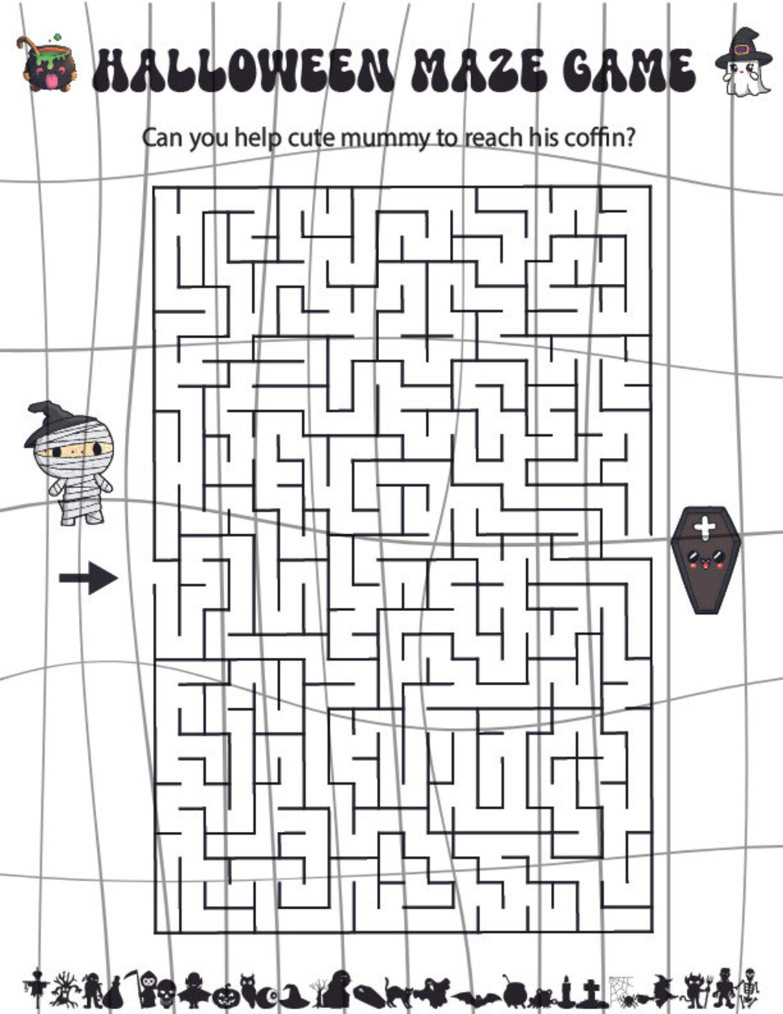 Halloween Crossword Puzzle Set Educational Activity For Kids And Halloween Crossword Puzzle Set Educational Activity For Kids And