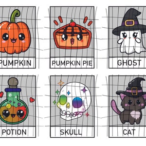 Printable Halloween Who Am I Game Activity for Kids and - Etsy