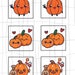 Halloween Themed Printable Memory Matching Games, Pumpkin and Halloween ...