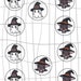 Halloween Themed Printable Tic Tac Toe Game Set Halloween Fun - Etsy