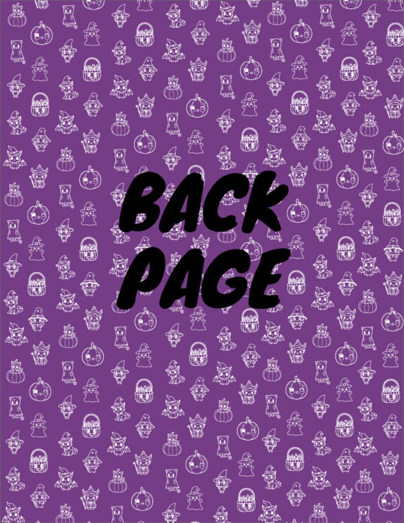 Printable Halloween Who Am I Game Activity for Kids and Family ...