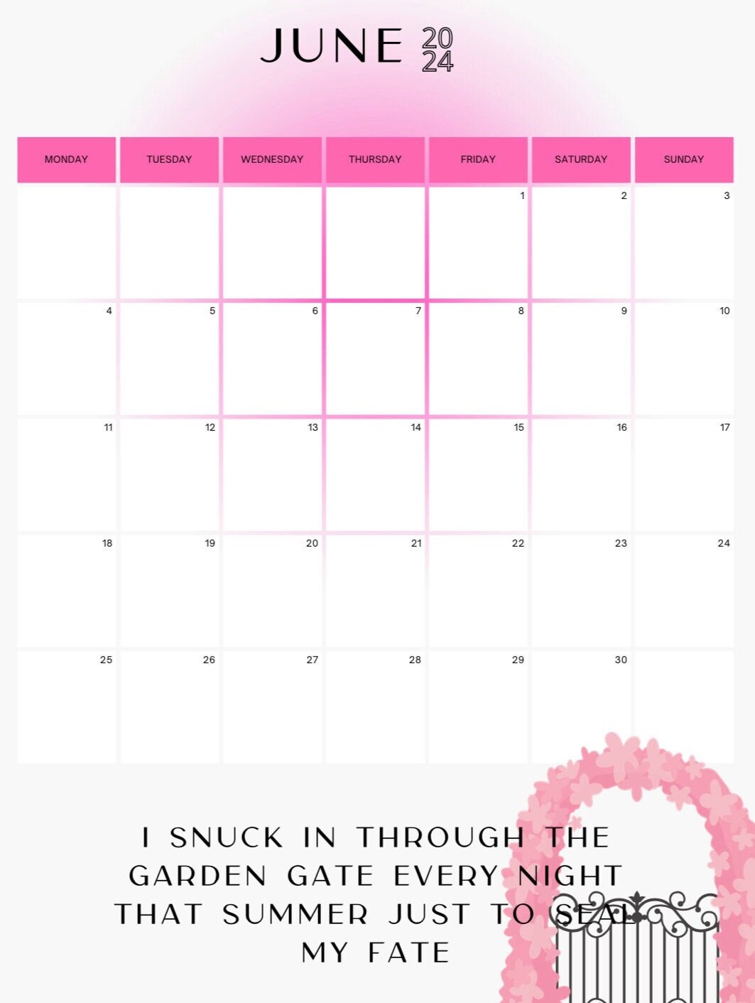 2024 Taylor Swift Themed Calendar - Etsy