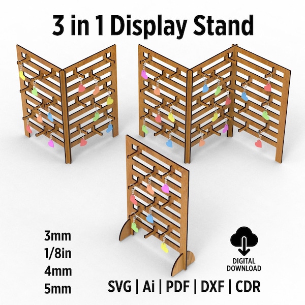Keychain Display Stand - Etsy