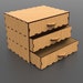 Desktop Storage Drawer Set Svg Laser Cutting Files With - Etsy