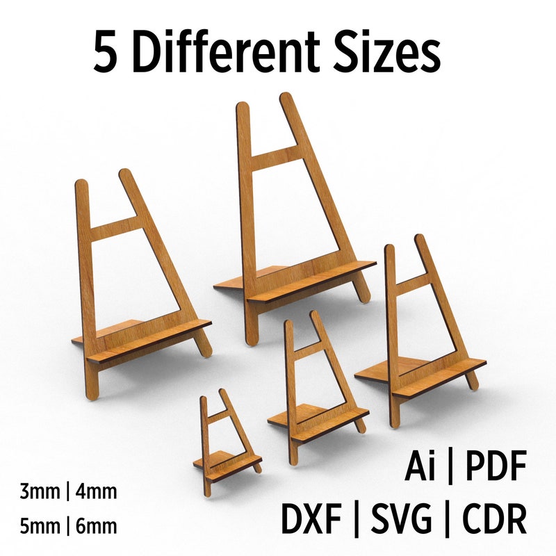 Mini Picture Frame Stand - Etsy