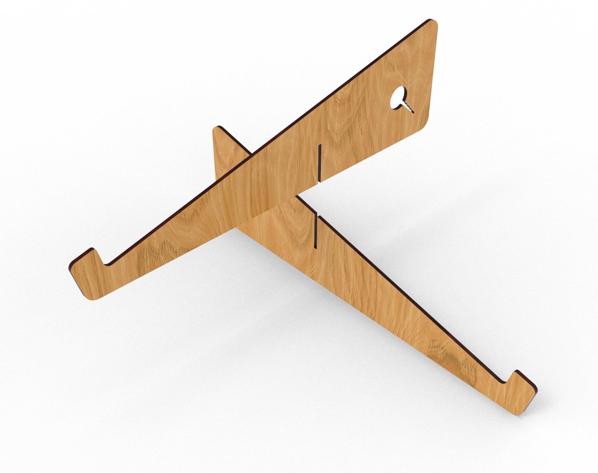 Wooden or Acrylic Cut Compatible Laptop and Monitor Riser Stand Laser ...