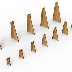 Easel Stand or Picture Frame Backs Photo | Frame Holder Laser Cut Files ...