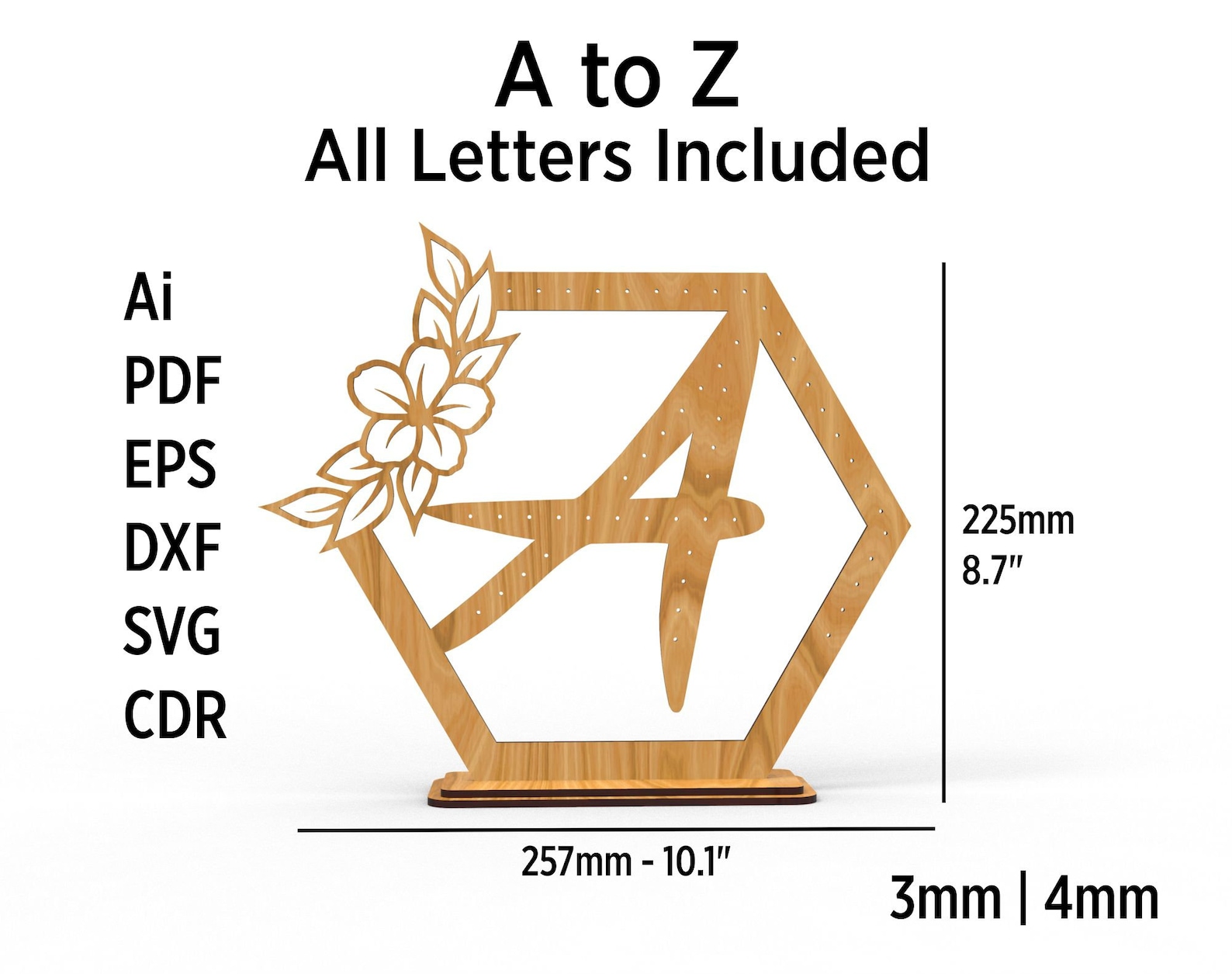 Custom Earring Stand Laser Cut Svg Files, Earring Holder Files, Earring ...
