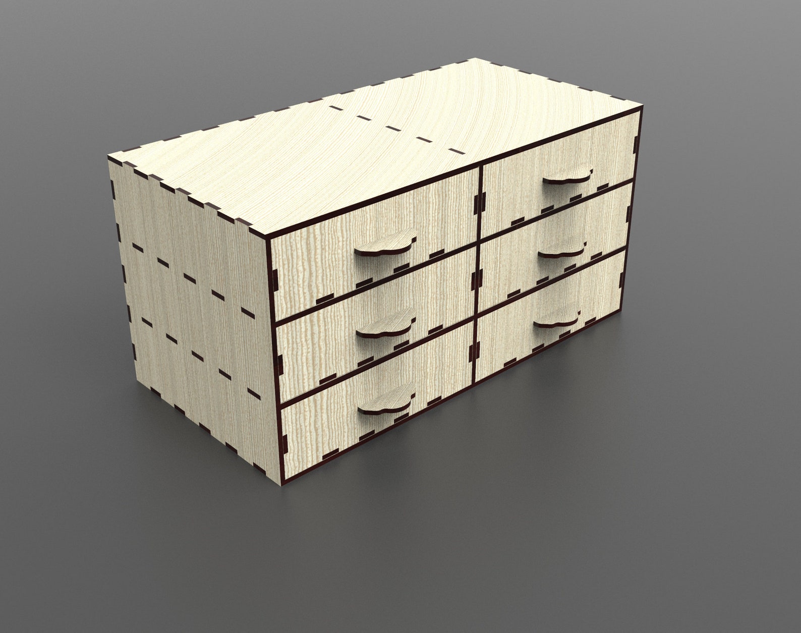 Desktop Storage Drawer Set Svg Laser Cutting Files With - Etsy