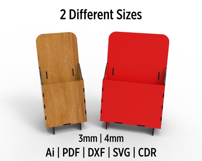 Wood Brochure Tabletop Display Stands, Handcrafted Brochure Holder - Etsy