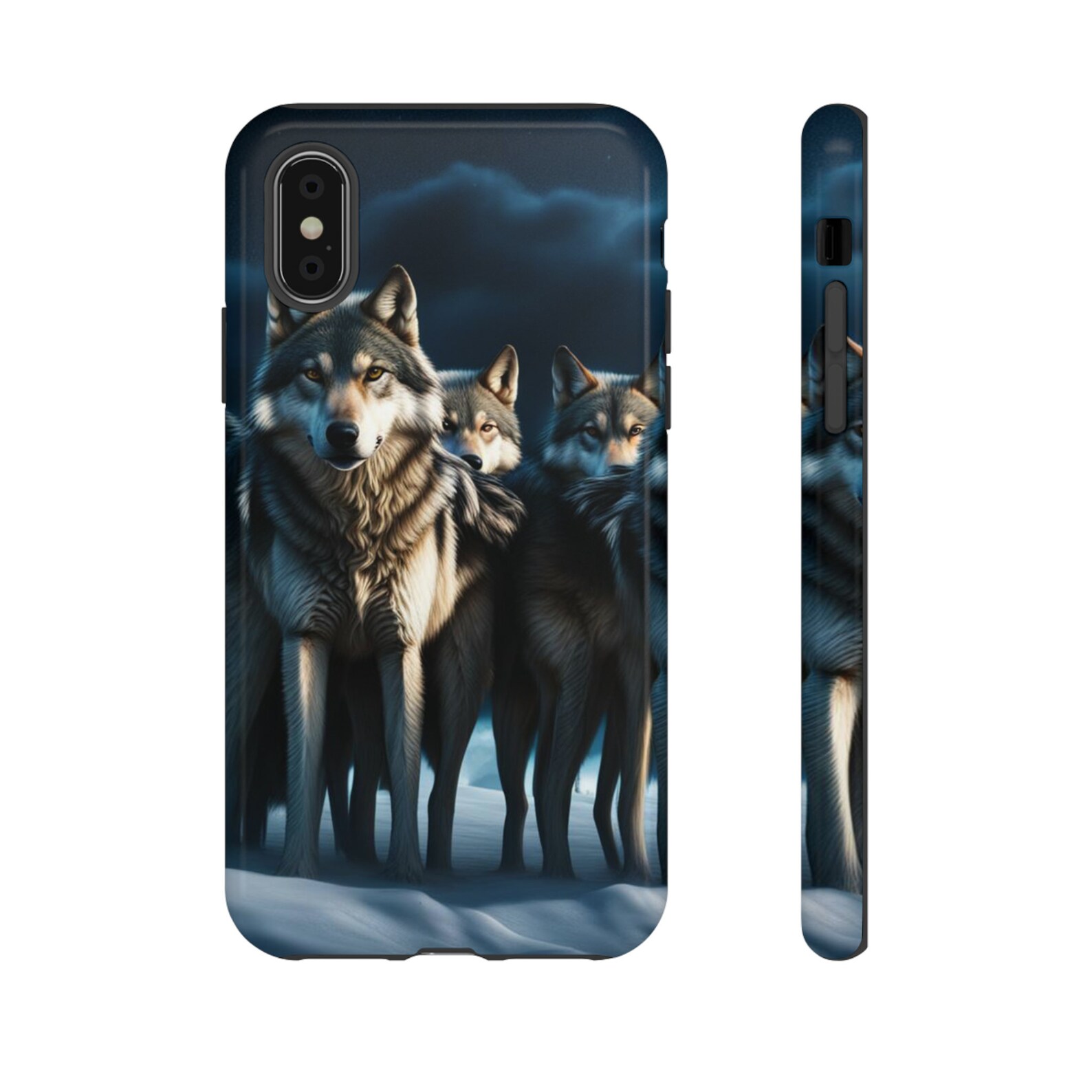 Full Moon Wolf Pack Tough Cases - Etsy