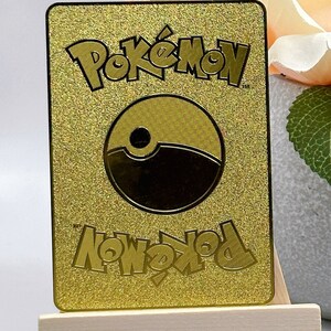 Pokemon Dragonite GX Rainbow // Gold Solid Metal Custom Card - Etsy