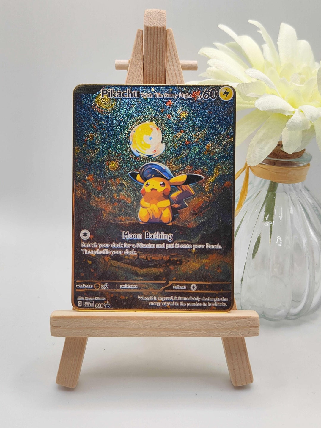 Pokemon Van Gogh Style // Charizard/pikachu/blastoise/mewtwo Venusaur ...