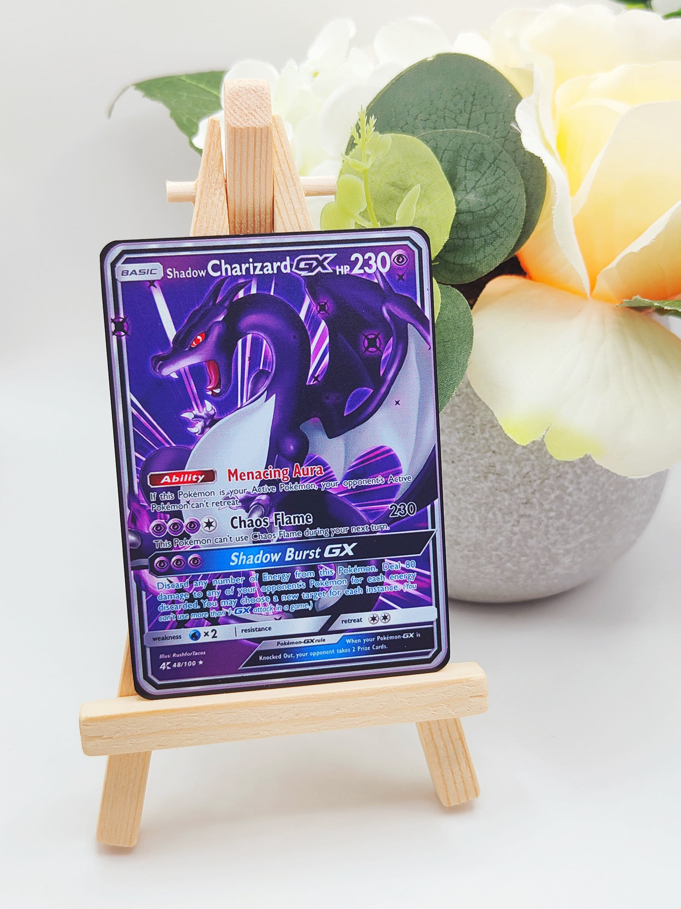 Pokemon Shadow Charizard Blastoise & Venusaur GX Tag Trio // Black ...