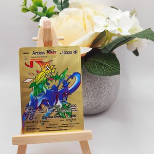 Pokemon Arceus VMAX 10000 HP /trinity Nova / Blue/rainbow Version ...