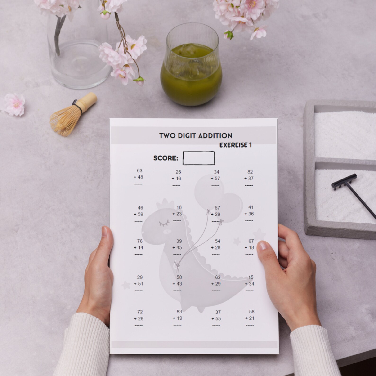 25 Printable Double Digit Addition Worksheet for First Grade Math ...