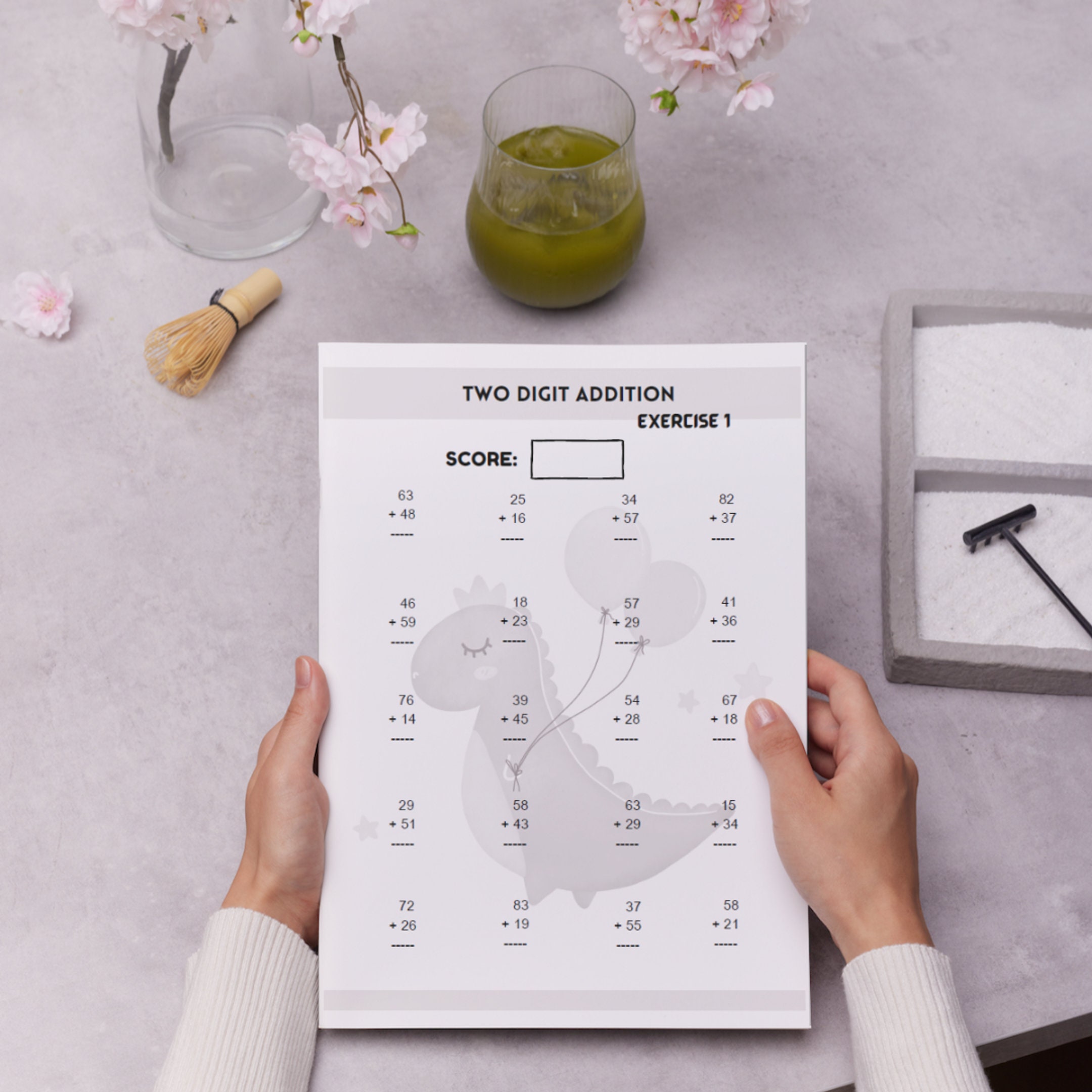 25 Printable Double Digit Addition Worksheet for First Grade Math ...