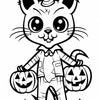 Halloween Coloring Book With Images for Kids, Students or Trick-or ...