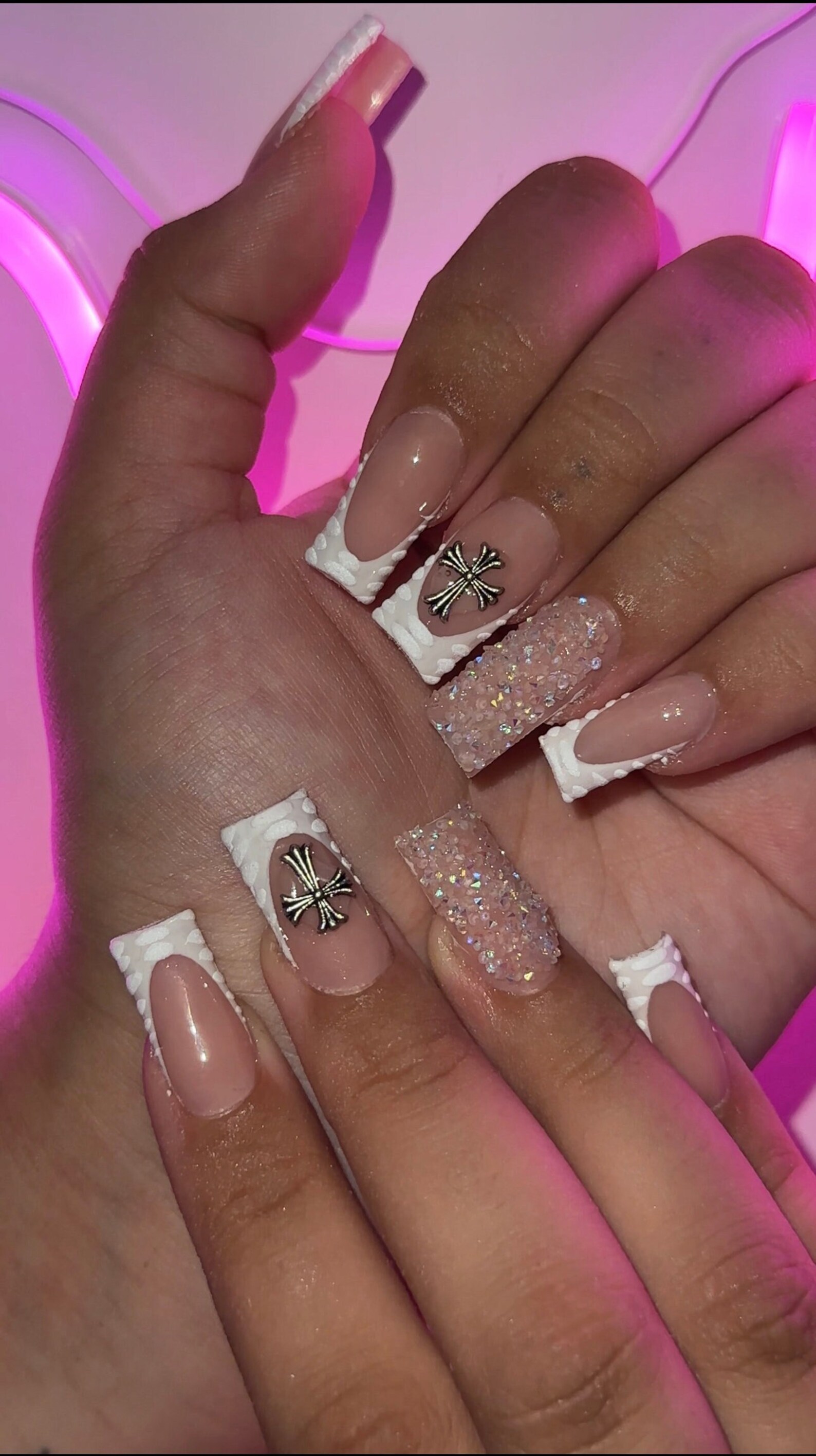 Croc Print Press on Nails, Nail Accessories, Trendy Manicure ...