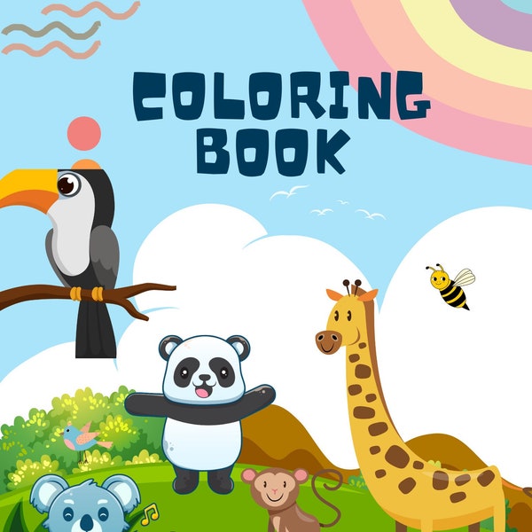 Whimsical Wonders Coloring Book - Etsy