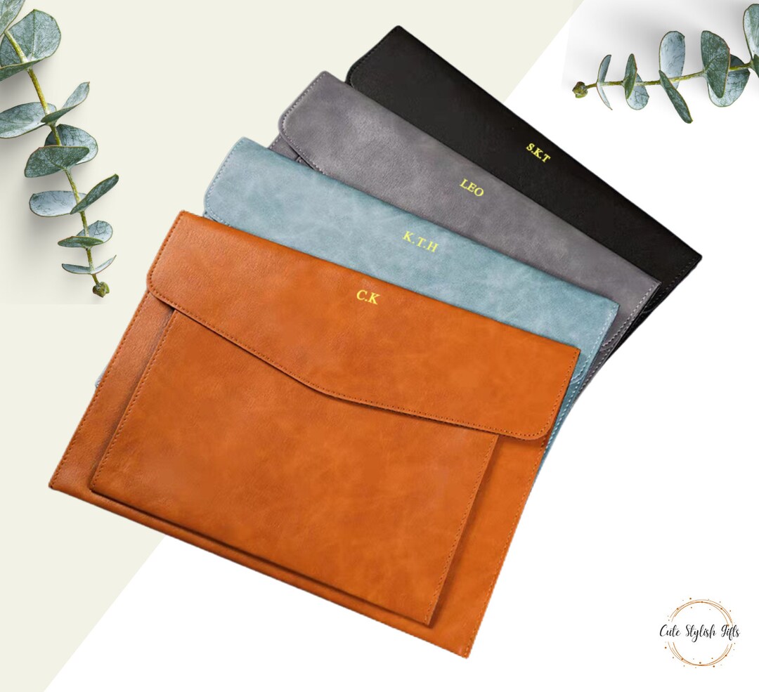 Personalized Multifunction A4 Case | Document Folder | Laptop Case ...