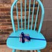 Hand Painted Mismatched Chairs - Etsy