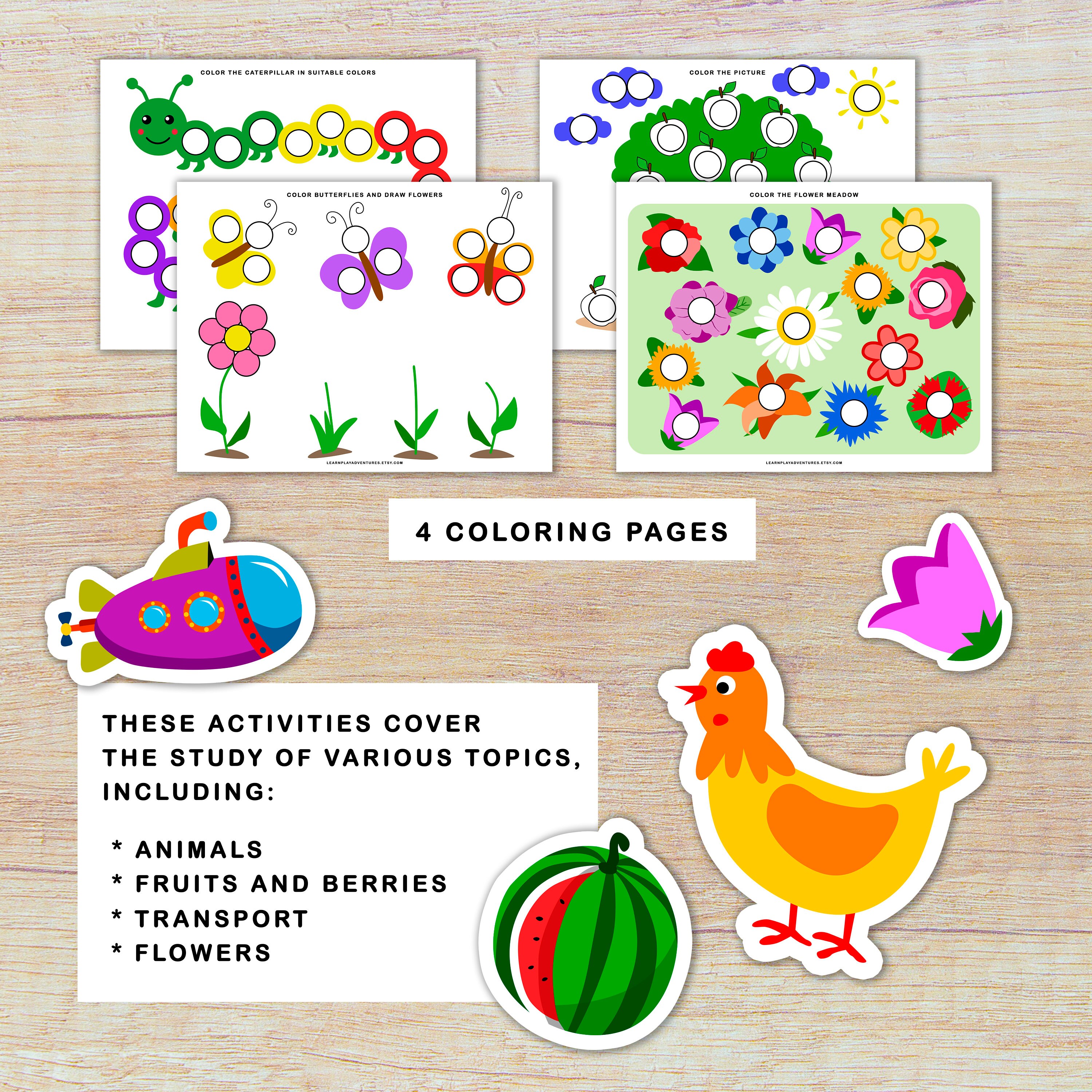 Dot Activity, Preschool Activity, Printable Activity, Homeschool ...