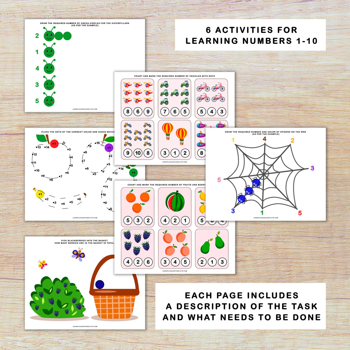 Dot Activity, Preschool Activity, Printable Activity, Homeschool ...