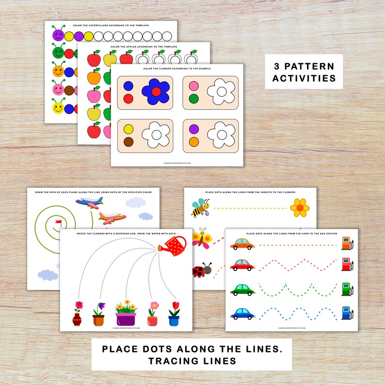 Dot Activity, Preschool Activity, Printable Activity, Homeschool ...