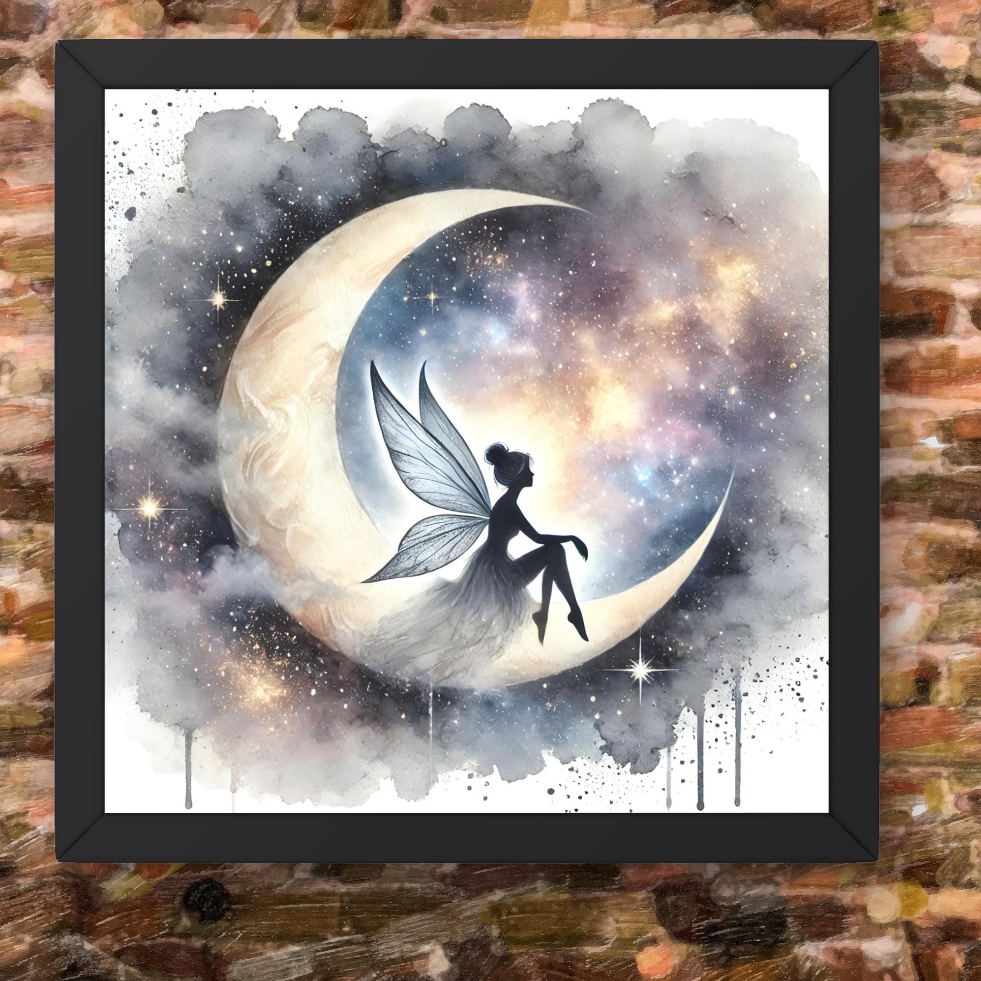 Celestial Moon Clipart Set, Fantasy Moon and Stars PNG, Fairy Moon ...